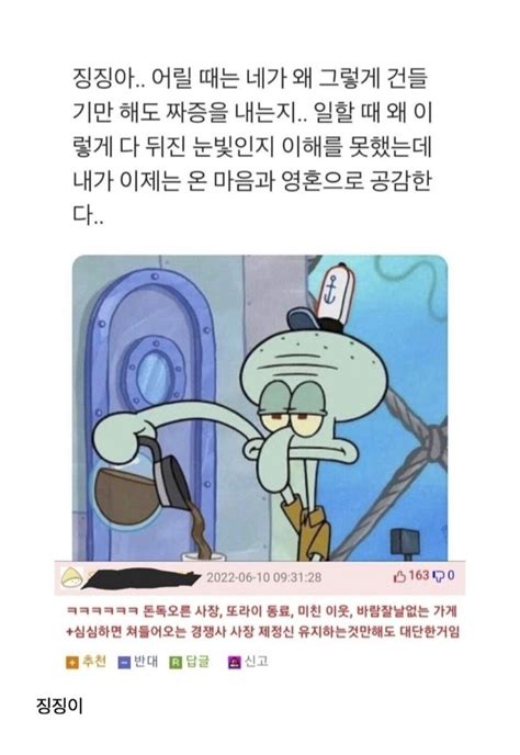 어른이 되서야 이해되는 캐릭터 유머 움짤 이슈 에펨코리아