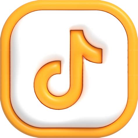 Social Media Button With Yellow Icon Inside Mobile Application For