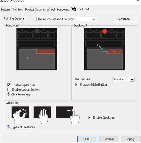 Right Click On Touchpad On W10 On Thinkpad English Community