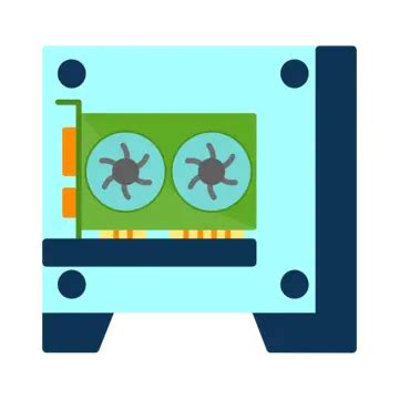 Gpu Flat Icon Vector Computer Gpu Graphiccard PNG And Vector With