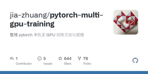 Pytorch Multi Gpu Training Model Py At Master Jia Zhuang Pytorch Multi Gpu Training GitHub