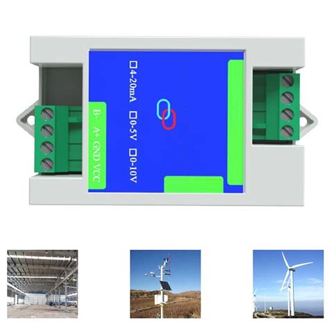 [rainbbww Th คุณภาพสูง] อุตสาหกรรม Rs485 เป็นโมดูลแปลงอะนาล็อกพร้อม 2 4 ช่อง สําหรับ Modbus
