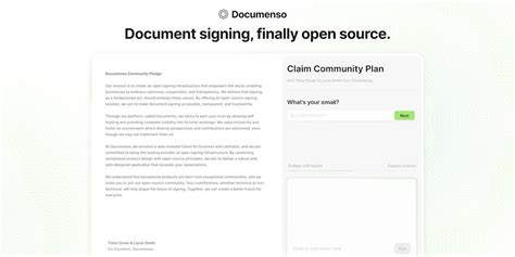 Documenso The Open Source Docusign Alternative Product Hunt Luke