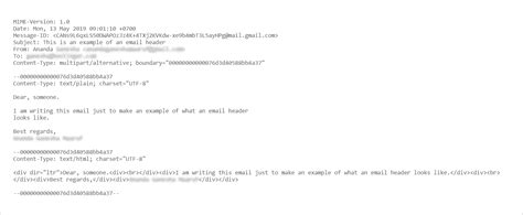 what are email headers definition and examples