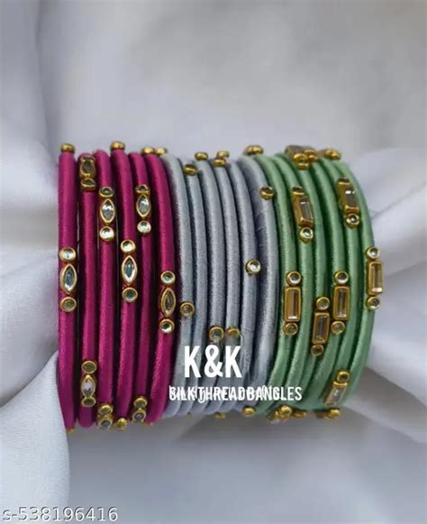 Silk Thread Bangles
