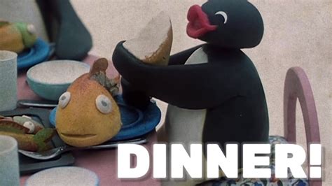 Pingu Eats Dinner Youtube