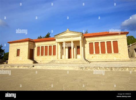 Neo Classical School Building Lofou Cyprus Eastern Mediterranean Sea