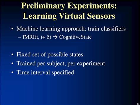 Ppt Learning Fmri Based Classifiers For Cognitive States Powerpoint Presentation Id 2938638