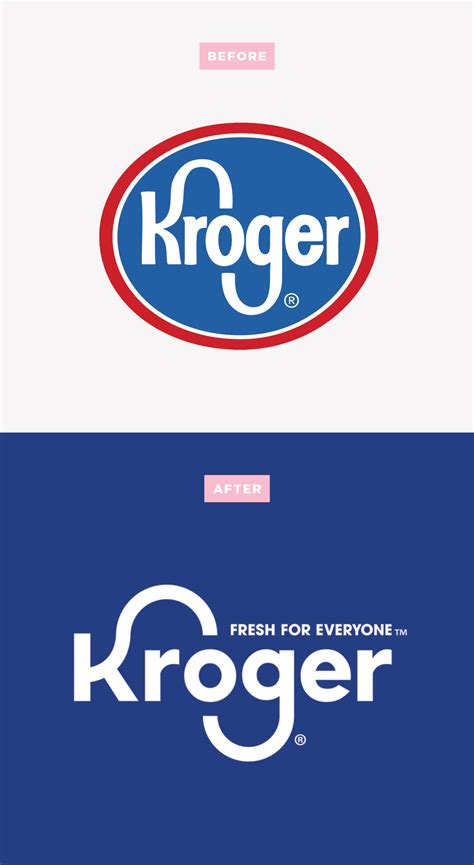 The Kroger Rebrand Of 2019 Rebranding Review Nice Branding Agency
