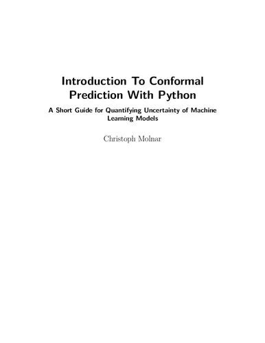 Introduction To Conformal Prediction With Python A Short Guide For