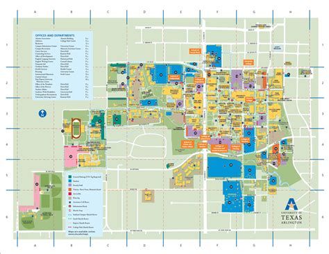 Map Of Communication Offices Classrooms And Labs Communication