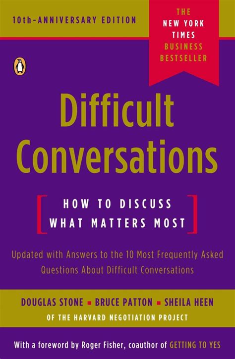Book Summary Difficult Conversations