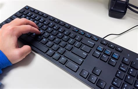 Premium Photo Computer Keyboard With Backlight On A Modern Desk