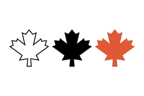 Maple Leaf Images Outline Free Printable Pdf