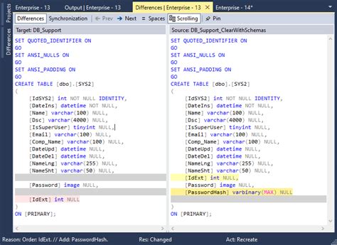 Database Schema Comparison And Sync Tool Documentation Autosyncdb