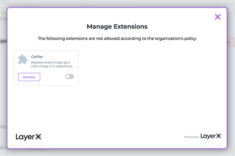 Product Showcase Layerx Browser Security Extension Siber Ulak