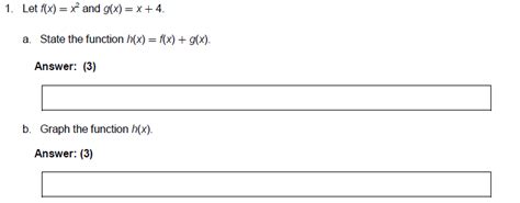 Solved Let F X X2 And G X X 4 A State The Function Chegg Com
