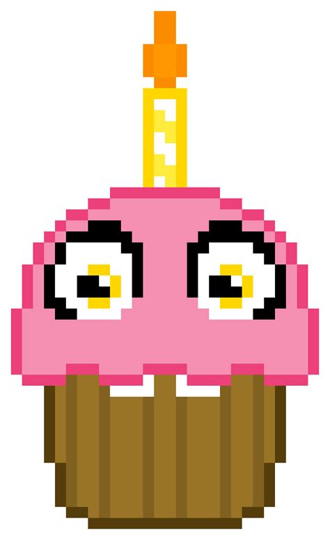 Minecraft Cupcake Pixel Art Cupcake Pixel Art Vectors And Illustrations