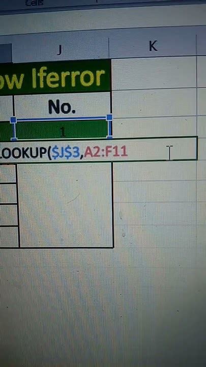 Part 4 Vlookup And Row😲 With Iferror😲😲 Use In Excel L Excel Vlookup Iferror Viral Trending