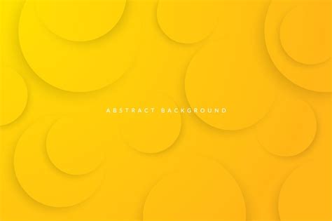 추상 노란색 그라데이션 배경 프리미엄 벡터