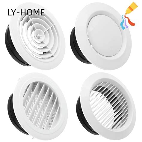 Ly Durable Air Vent Round Extract Valve Grille Ducting Ventilation