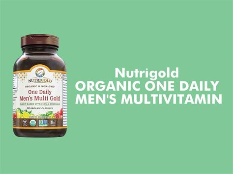 Top Best Organic Multivitamins For Men