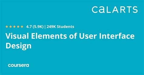 Visual Elements Of User Interface Design Coursera
