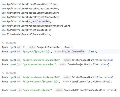 tomas votruba on linkedin my fun project routes in laravel so far