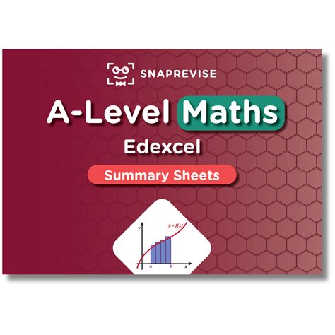 A Level Edexcel Maths Revision Guides Snaprevise