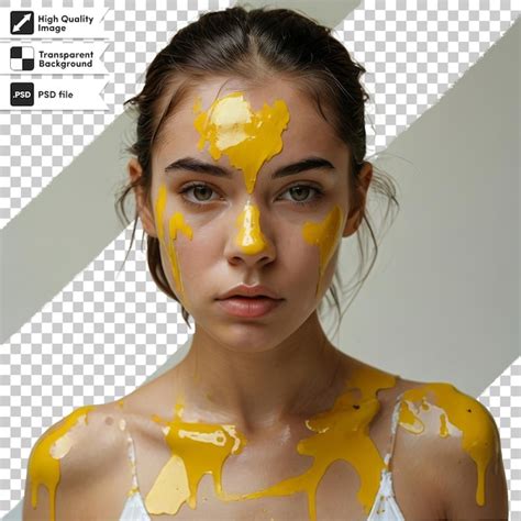 A Girl With A Braid In Her Hair Premium Ai Generated Psd
