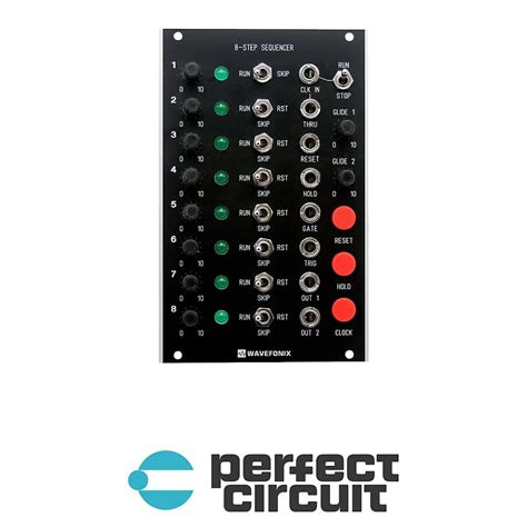 Wavefonix 8 Step Sequencer Classic Edition Black Reverb Uk