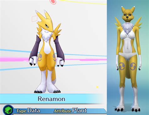 Digimod By Leljas Play As Renamon Andor Garurumon From Digimon Downloads The Sims 4