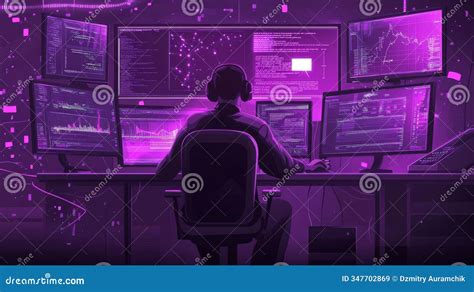 A Flat Modern Graphic Illustration Of Programming Code Displayed On A Laptop Screen Showing A