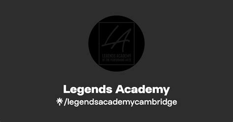 Legends Academy Linktree