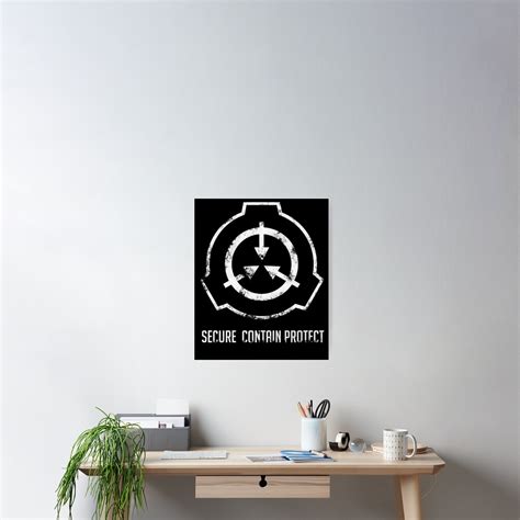 SCP Secure Contain Protect Poster For Sale By Rebellion Redbubble