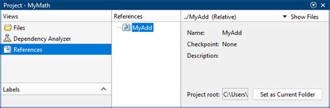 Run Tests And Assess Quality In Referenced Projects Matlab And Simulink