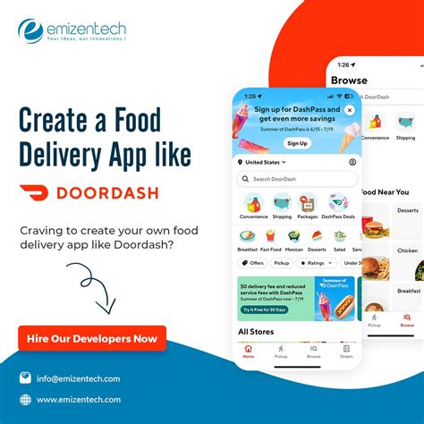 Emizen Tech On Linkedin Fooddeliveryappdevelopment Findapro