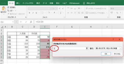 【excel】エクセルで 0以下は0にする、100以上は100とする（パーセント等）方法【マイナスは0に変換・表示】｜白丸くん