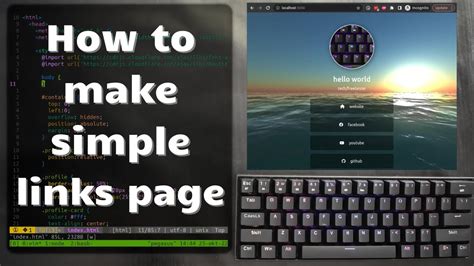 Asmr Programming Links Page Bootstrap Coding No Talking Youtube