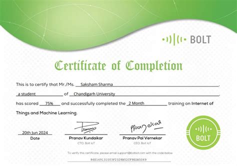 Saksham S On Linkedin Boltiot