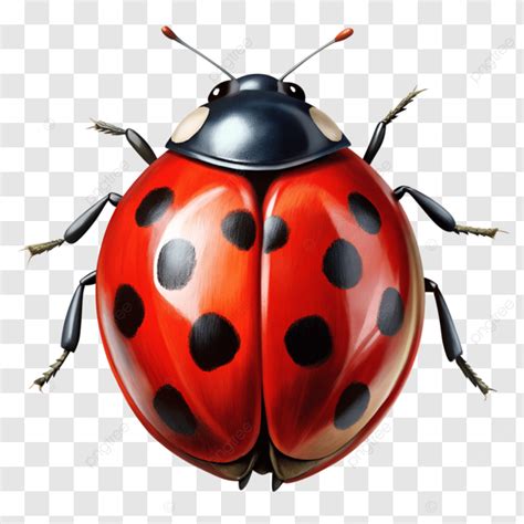 可愛的卡通瓢蟲剪貼畫插圖數字 紅色瓢蟲卡通 瓢蟲昆蟲插圖 可愛的瓢蟲剪貼畫png去背圖片素材免費下載，免摳圖設計圖案下載 Pngtree