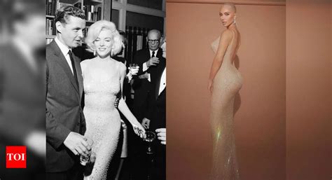 Kim Kardashian Criticized For Causing Damage To Marilyn Monroes Iconic Dress Times Of India