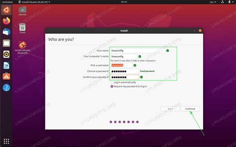How To Install Ubuntu 2004 Focal Fossa Desktop Linux Tutorials Learn Linux Configuration