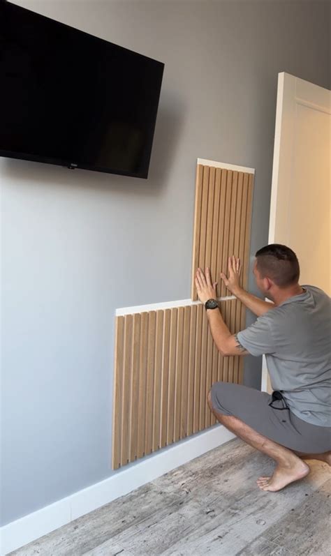 Стеновые панели реечные Дуб на черном натуральный шпон рейки