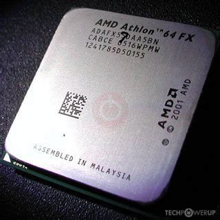Amd Athlon Fx Specs Techpowerup Cpu Database