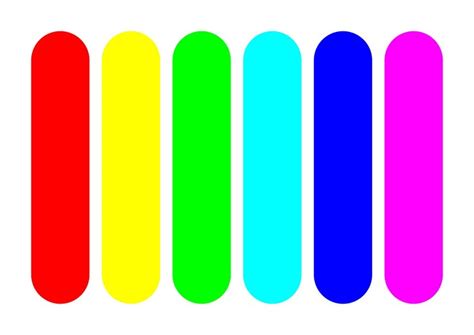Premium Vector Neon Spectrum Red Yellow Green Blue And Purple Palette