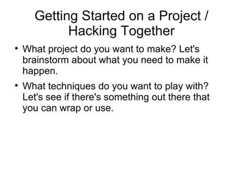 Intro To Openframeworks Ppt