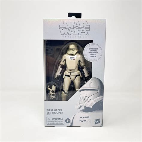 Hasbro 2019 First Order Jet Trooper Carbonized Black Series Star