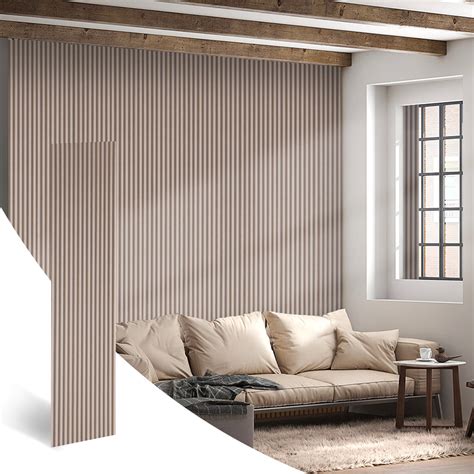 Panneau Acoustique Bois Daim Confort Sonore Bymydeco® By My Deco