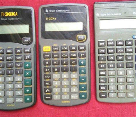 Lot Of 3 TI 30XA TI30 Xa TI 30X All Are In Great Condition All Are Working Condition Batteries